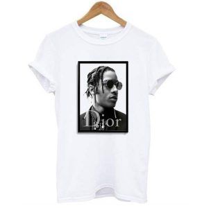 ASAP Rocky DIOR Tee Shirt for men and women.